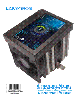 S series tower CPU Cooler -- ST05009 - Lamps